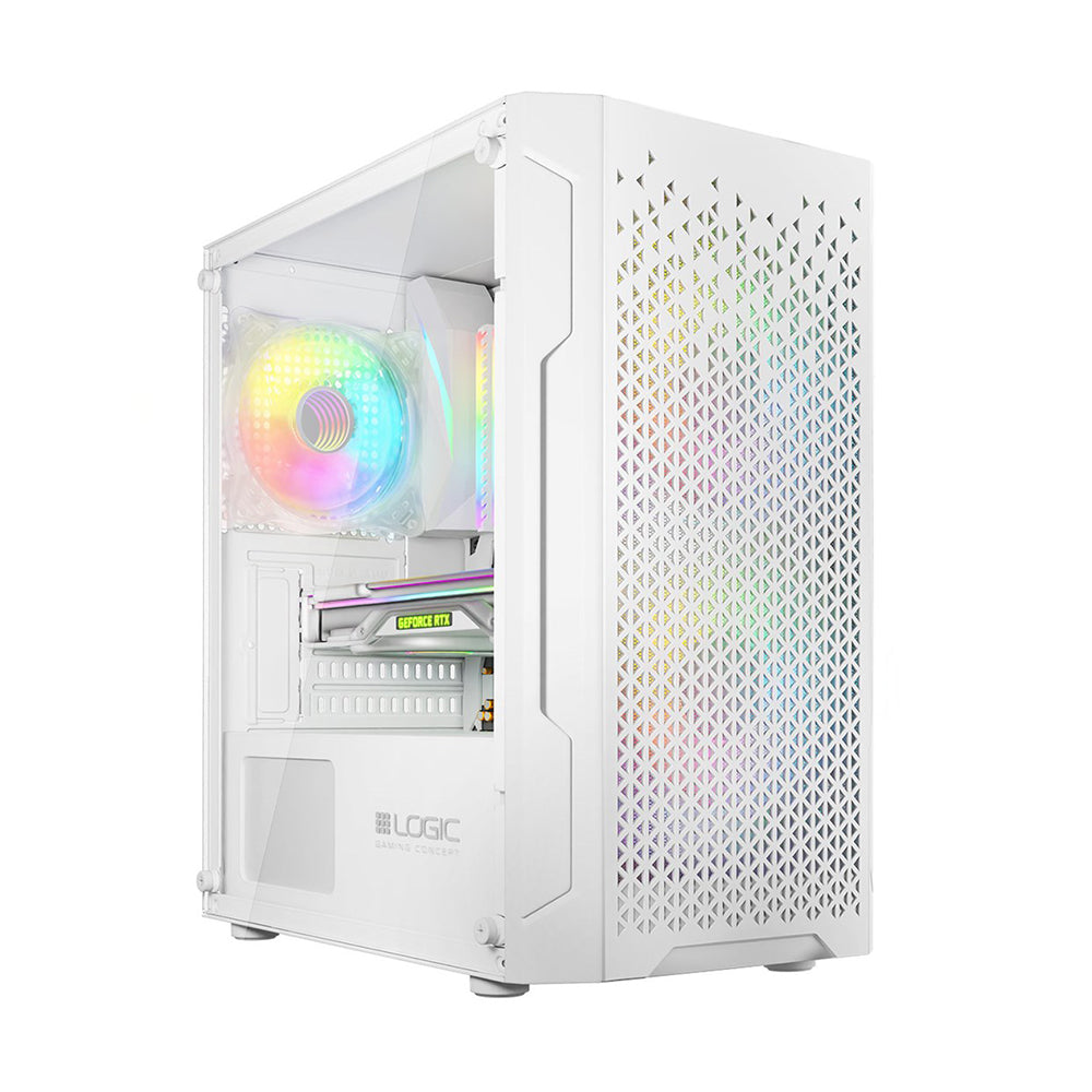 Logic PC Case Aramis ARGB Mini White — Needy Shop LTD