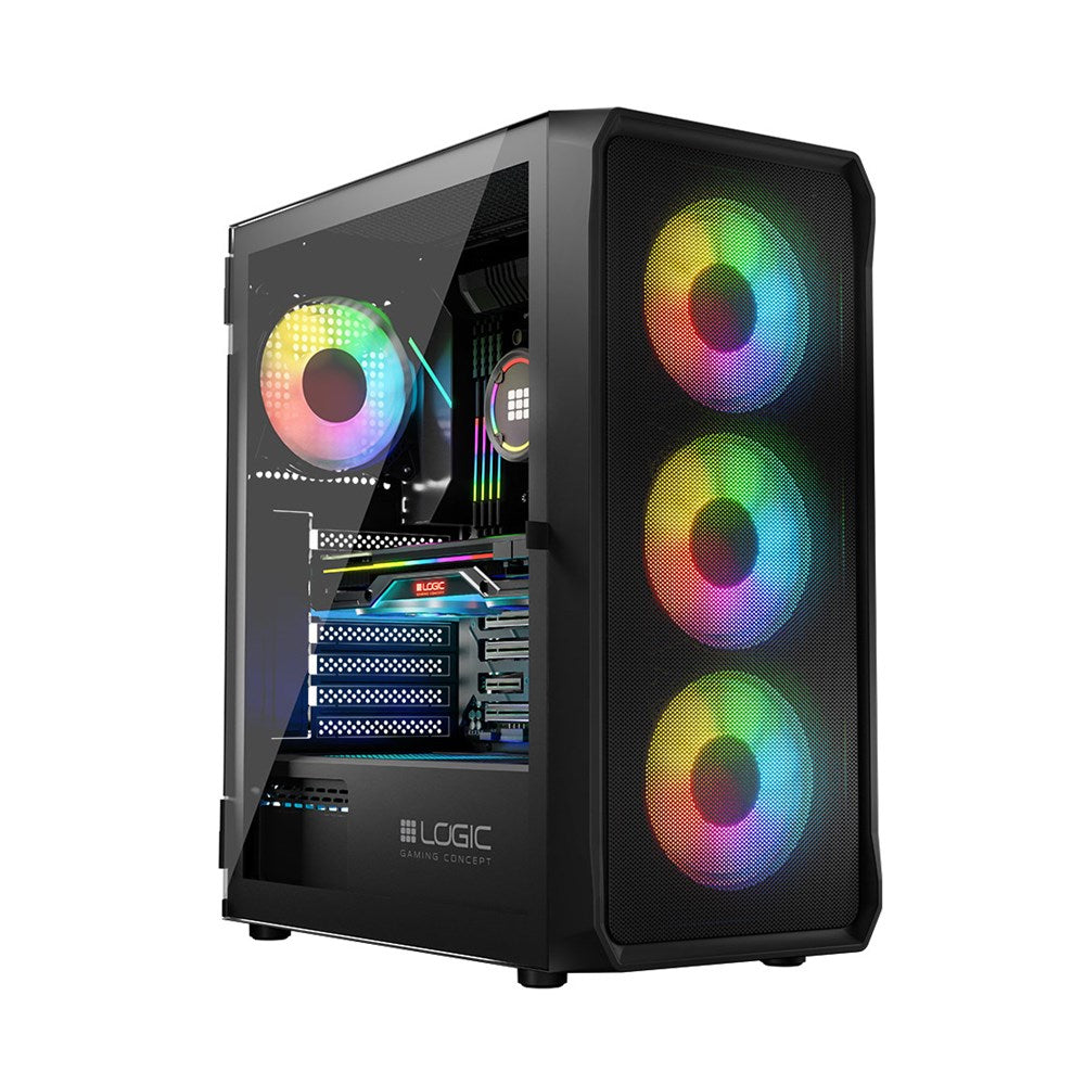 Logic PC Case Portos Midi ARGB — Needy Shop LTD