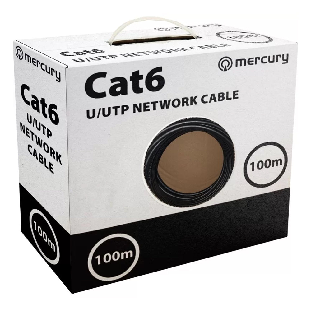 Mercury Ethernet CAT6 Cable UTP 100m 808.040UK — Needy
