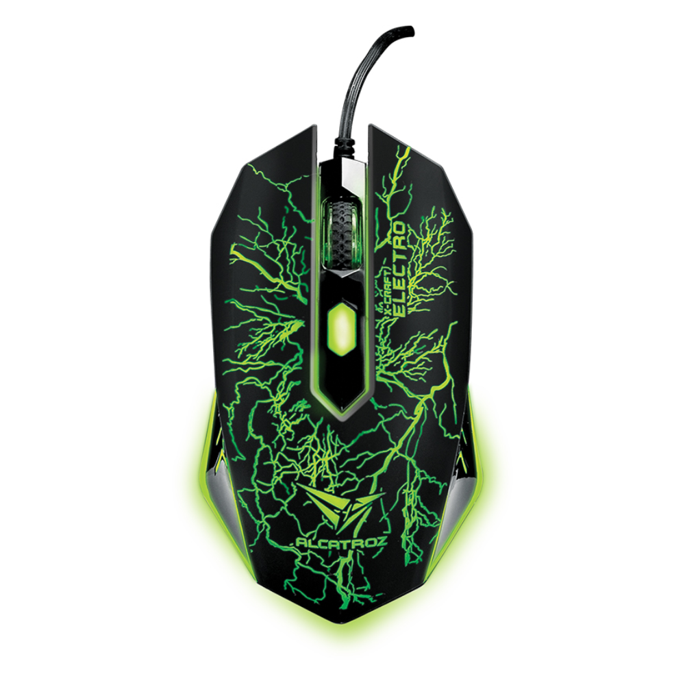 Alcatroz Wired Gaming Mouse X-Craft Classic Electro — Needy Shop LTD