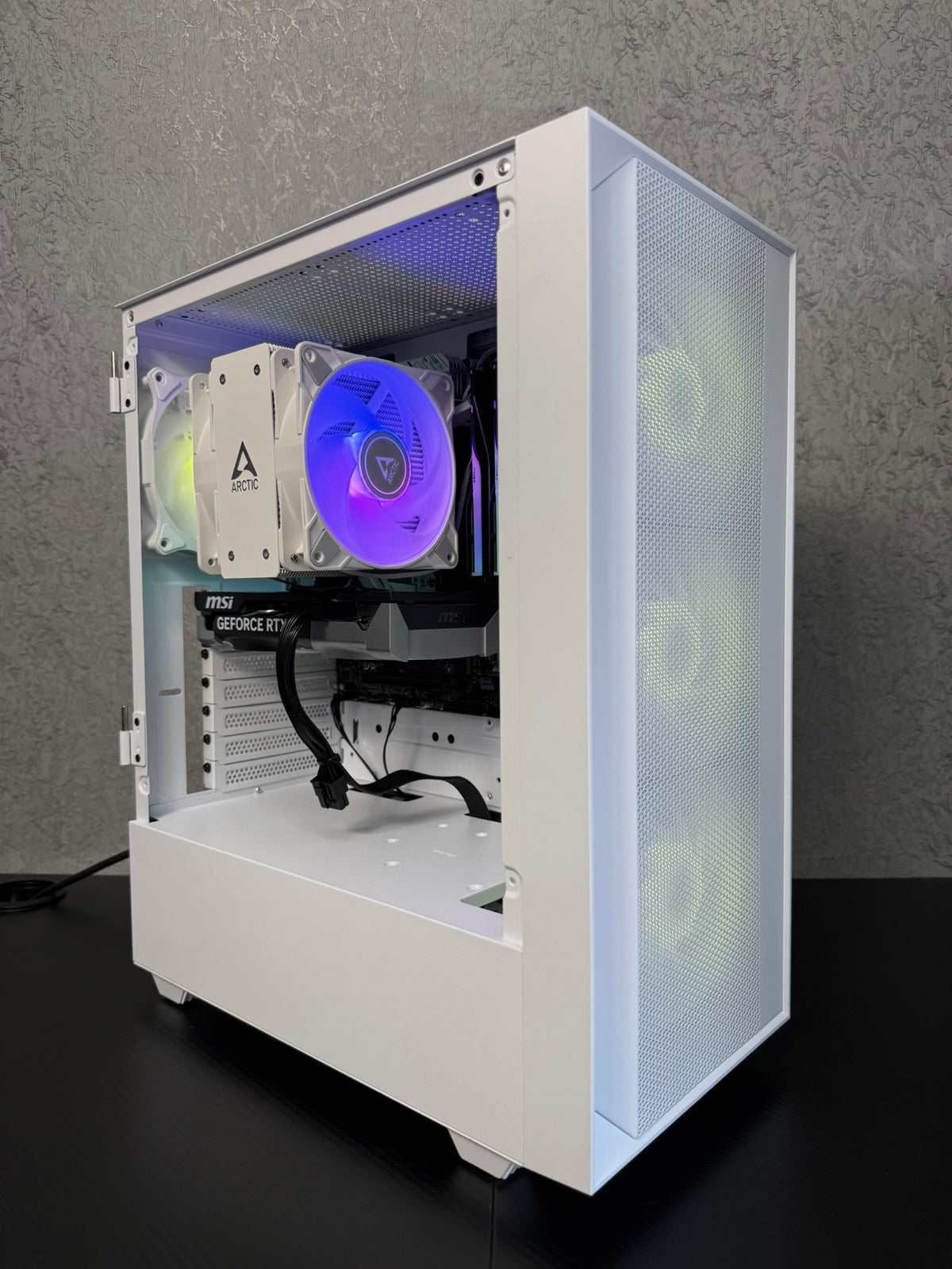 Gembird PC Case Fornax 4000W ARGB White — Needy Shop LTD