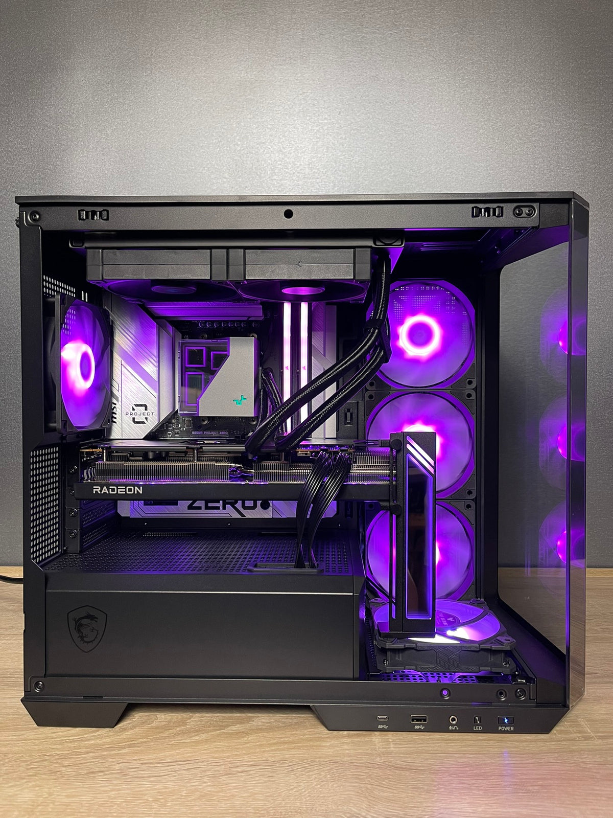 Custom Gaming PC/ BTF/ i5-14400F/ 32GB/ 1TB SSD NVMe/ RTX 4060 Ti ...