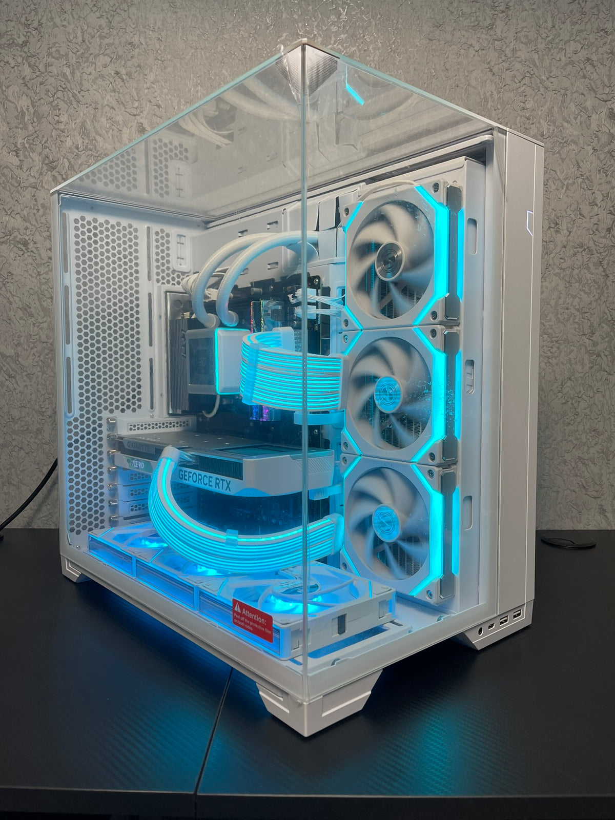 Lian Li PC Case 011 Vision Compact White — Needy Shop LTD